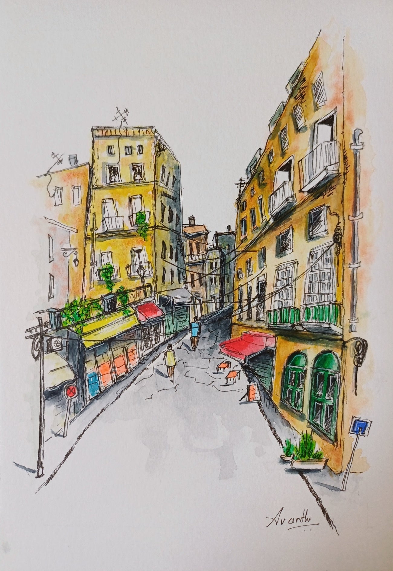 Inspired by Lisbon III – Stronddo Art