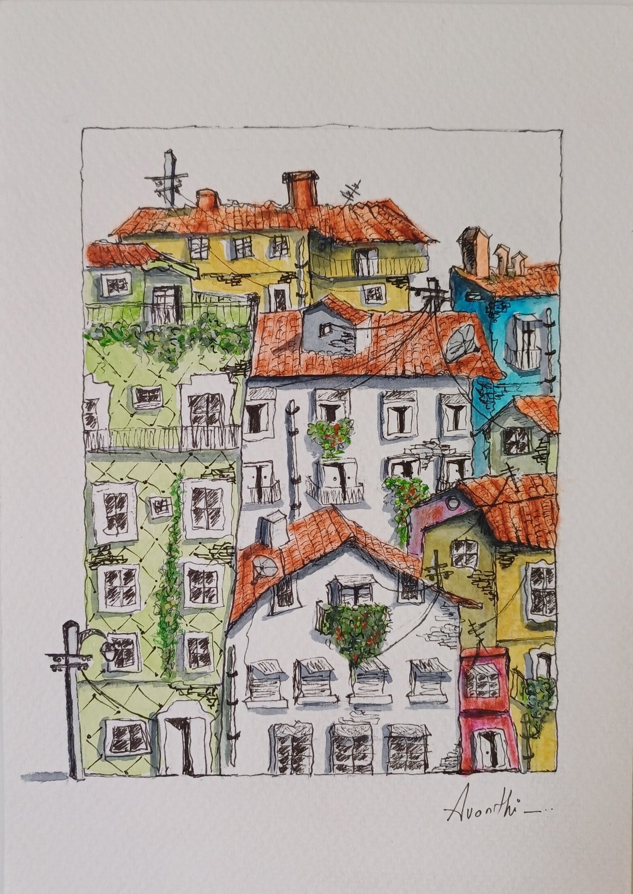 Inspired by Lisbon V – Stronddo Art