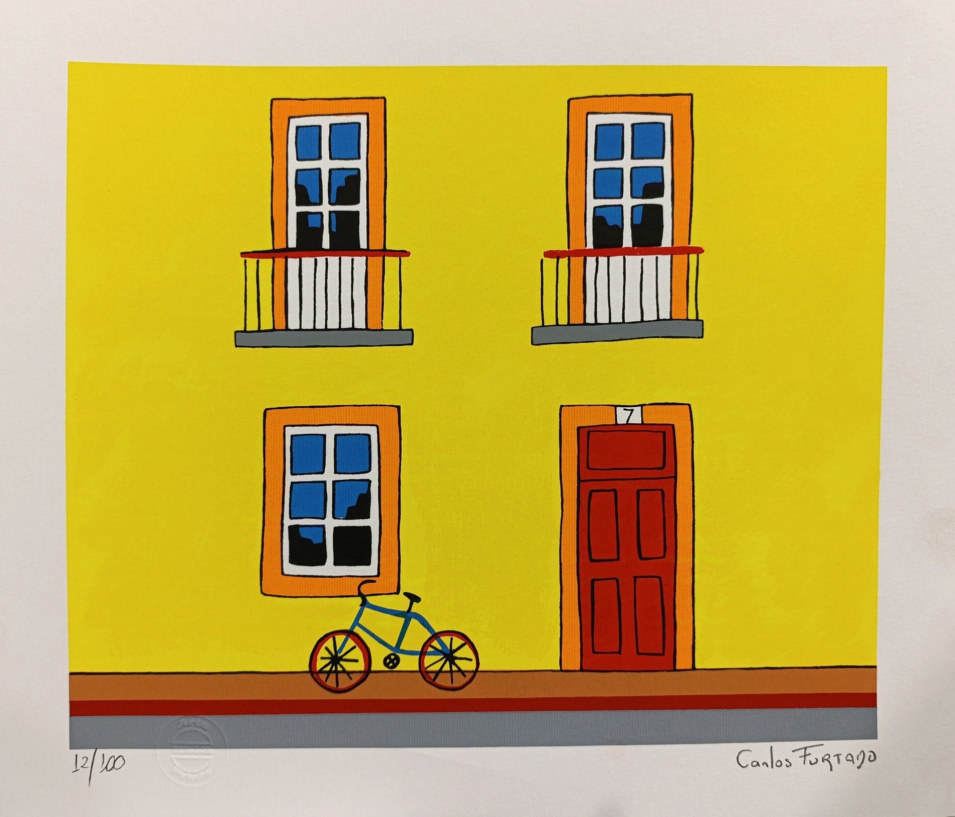 Facade No. 7 - Sunny Delight Edition – Stronddo Art