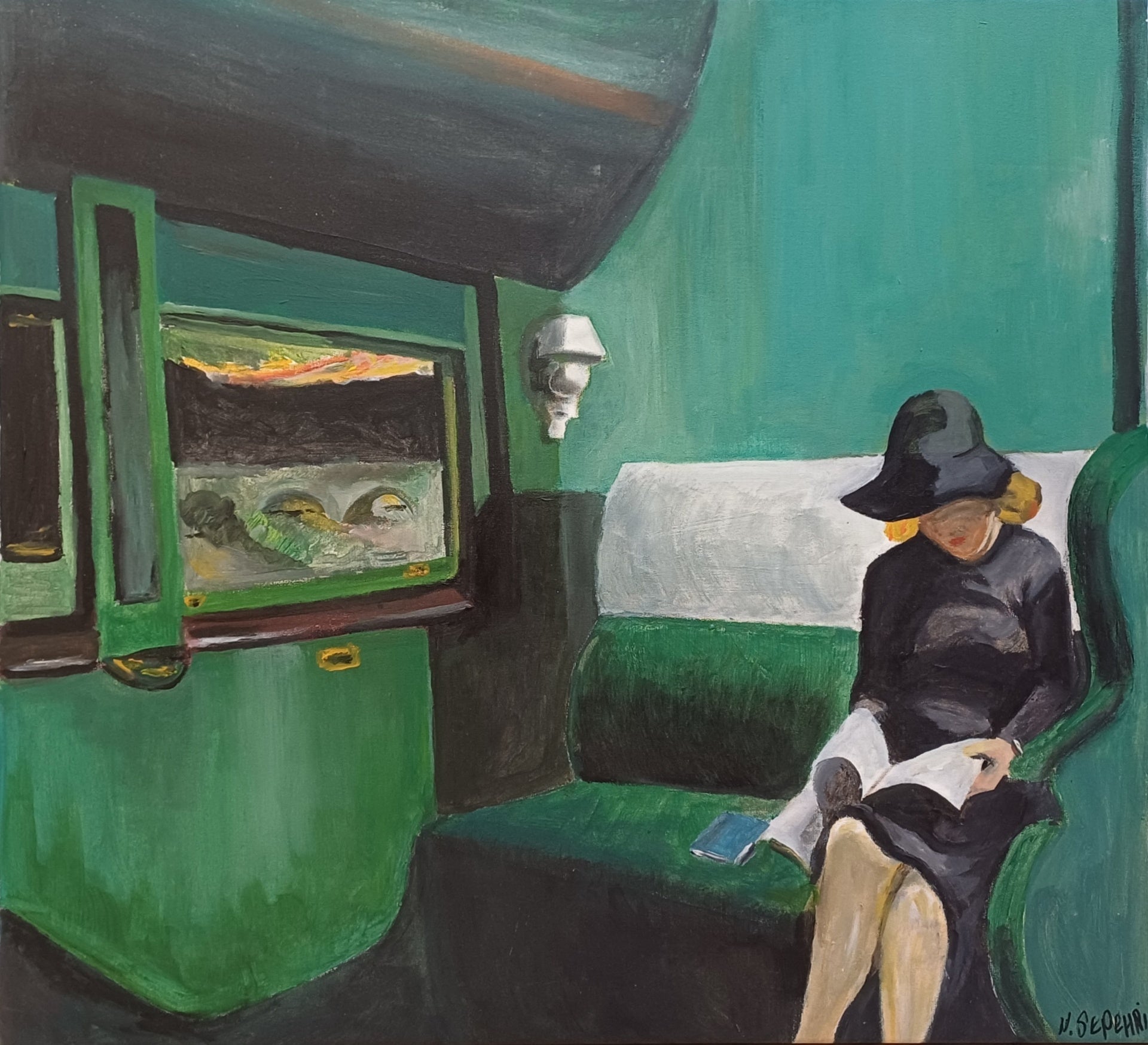 Compartment C, Car 293 – Stronddo Art